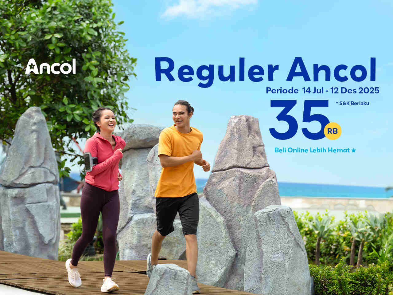Pembelian Tiket Resmi Ancol hanya di ancol.com dan Merchant yang bekerjasama